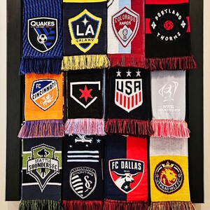 Soccer / Sports Scarf Display Rack - Etsy