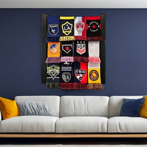 Soccer / Sports Scarf Display Rack - Etsy