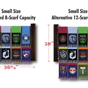 Soccer / Sports Scarf Display Rack - Etsy