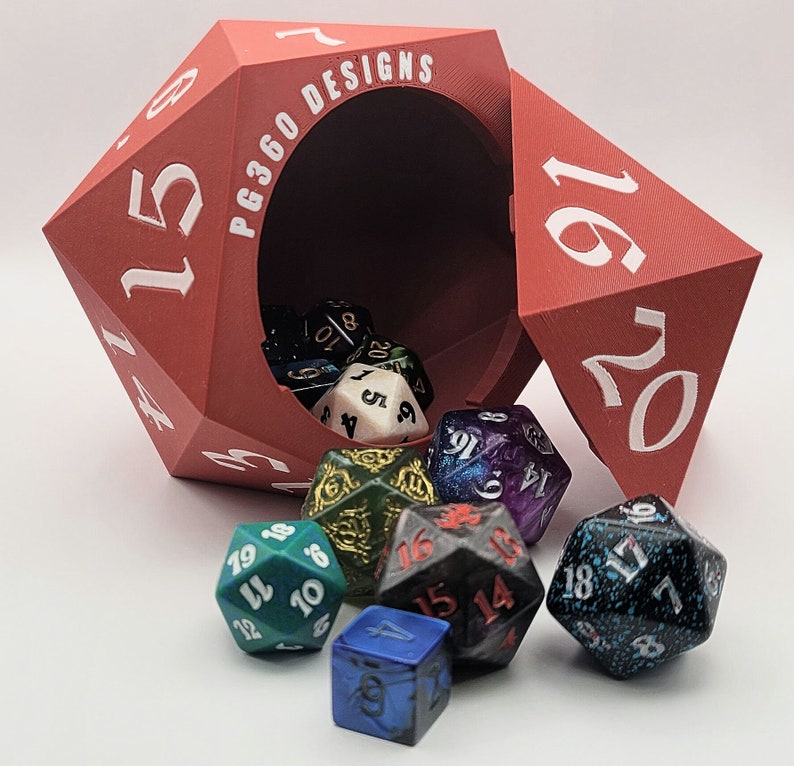 D20 COUNTDOWN DICE HOLDER - Etsy