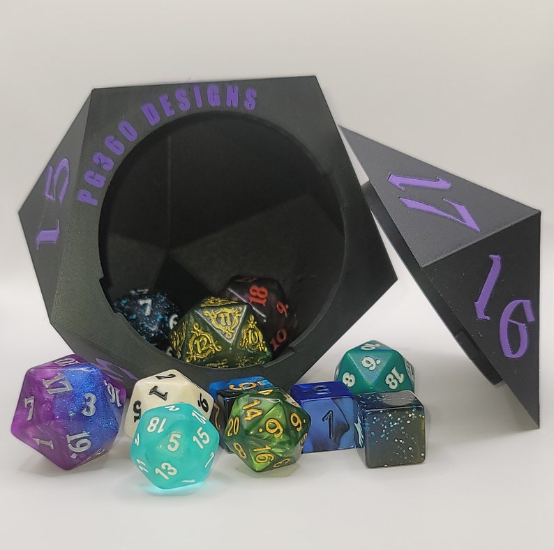 D20 COUNTDOWN DICE HOLDER - Etsy