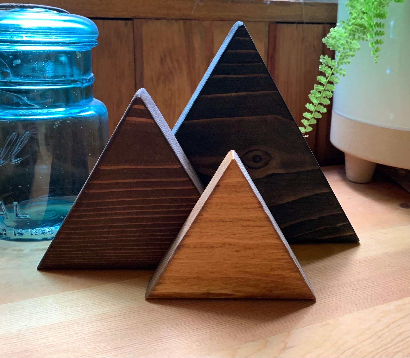 Mountain Decor, Wooden Mountain Cutouts - Etsy