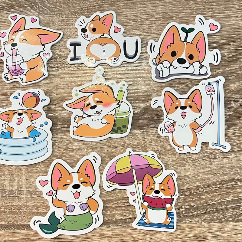 Corgi Butt Sticker - Etsy