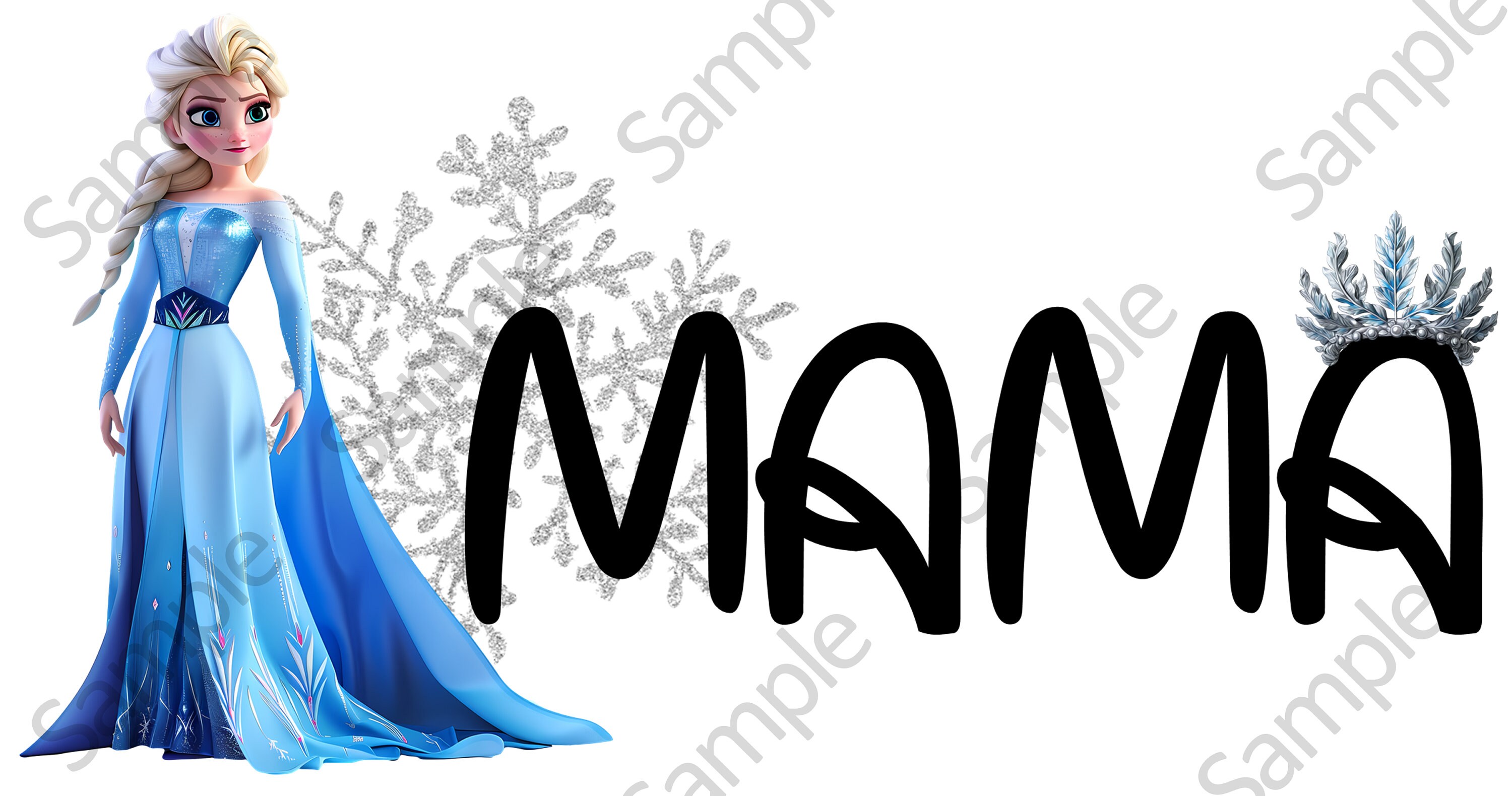 PNG Mama Mini, Elsa and Anna, Frozen, Instant Download - Etsy