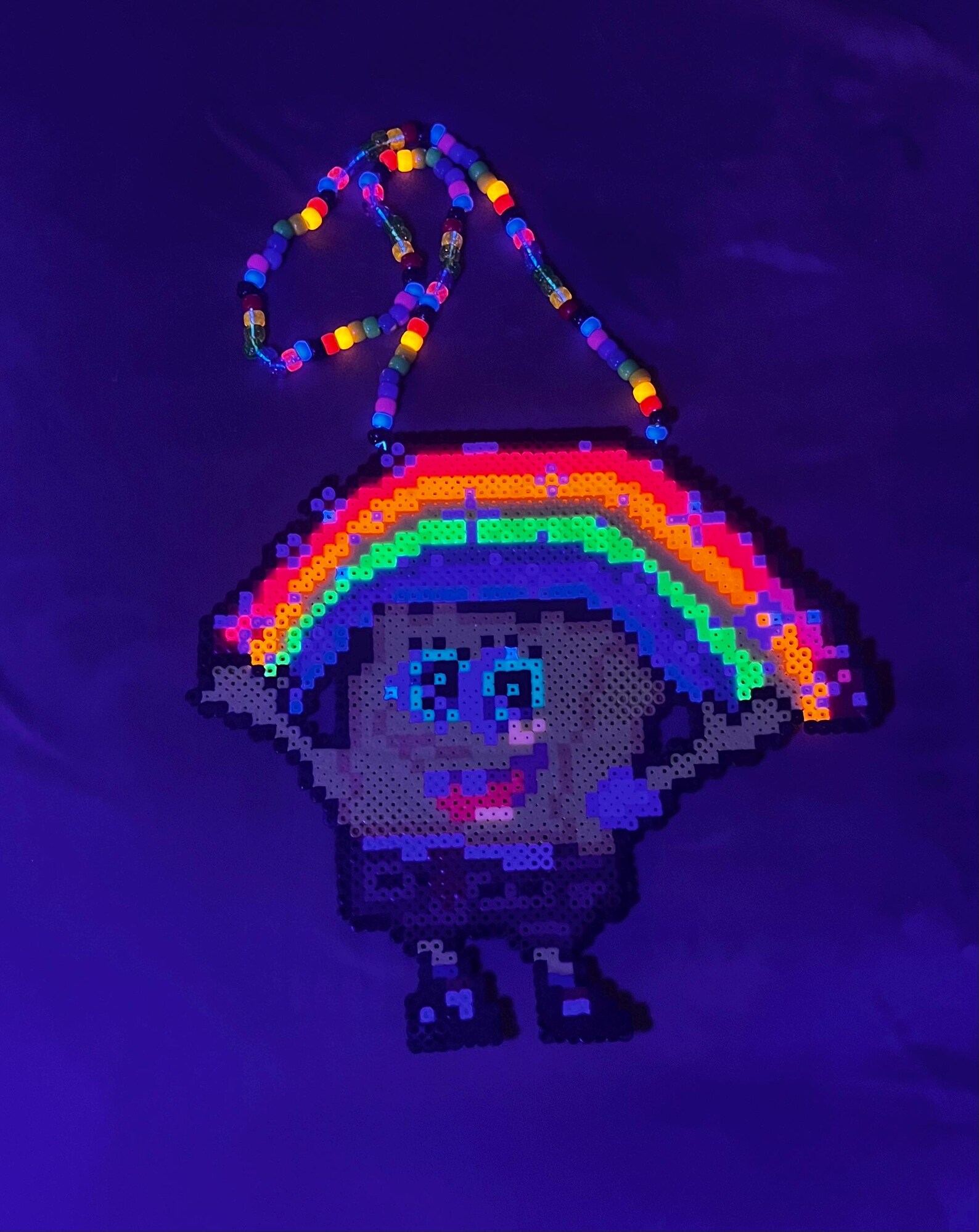 Spongebob Perler Necklace - Etsy