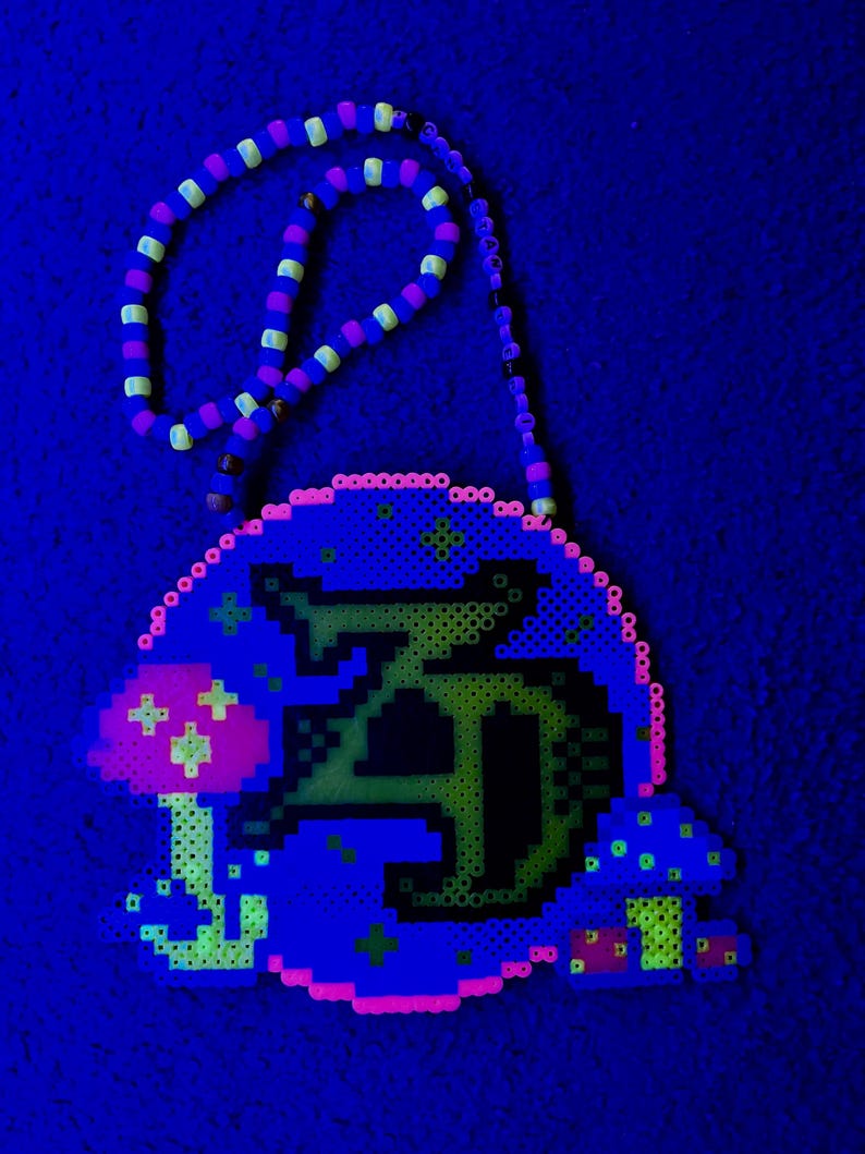 Zed’s Dead Perler Necklace - Etsy