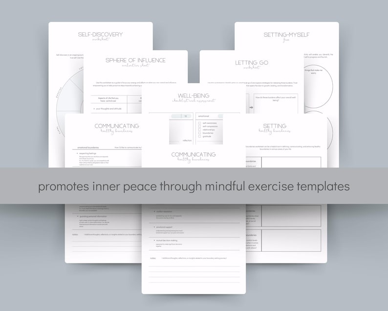 Ultimate Self-care & Wellness Bundle Printable | Planner Journal ...