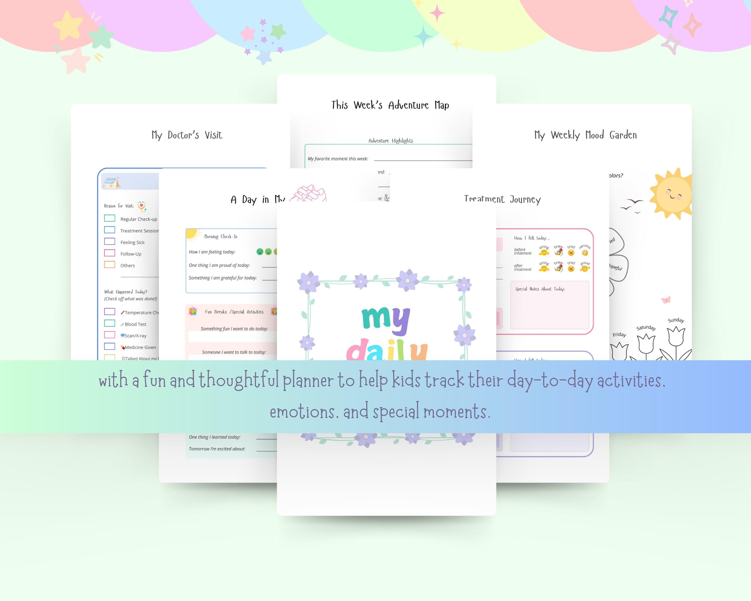 The Perfect Cancer Tracker & Journal for Your Little Warrior ...