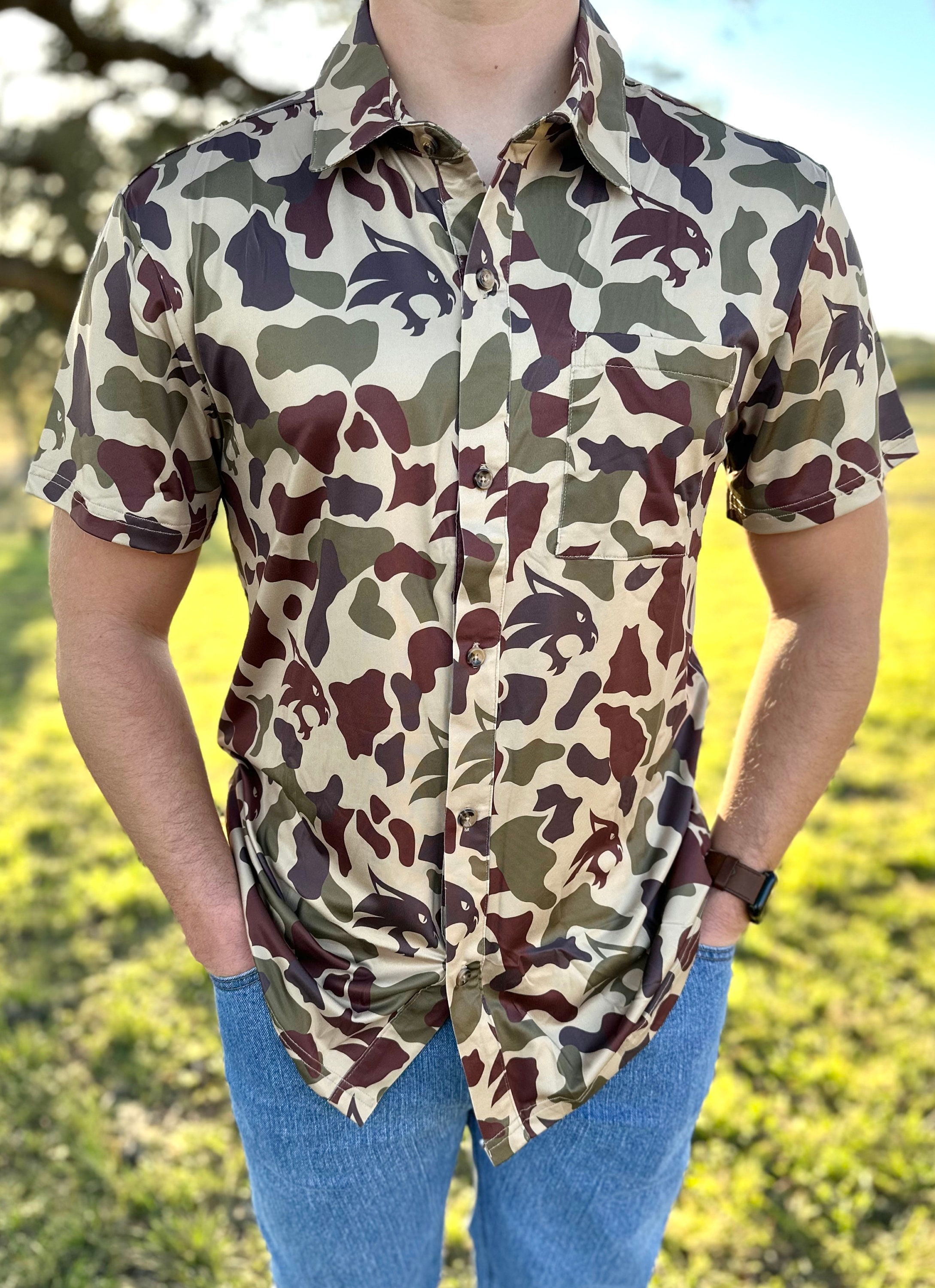 Texas State Bobcats Men's Shirt - TXST Tailgate Apparel - Etsy