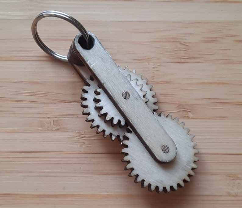 Fidget Toy Gear Keychain SVG File - Etsy