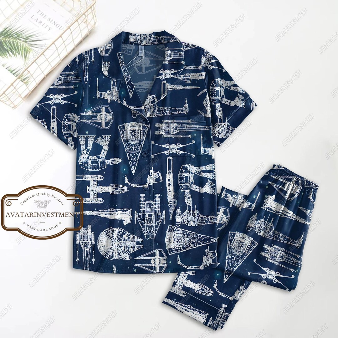 Star Wars Pajamas Set, Star Wars Shirt, Star Wars Pajamas, Star Wars ...