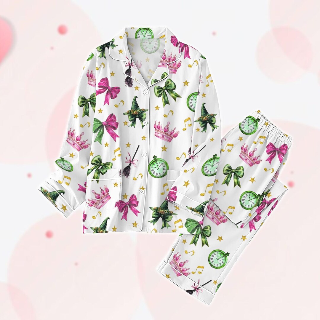 Wicked Pajamas Set, Wicked Change for Good Holiday Pajamas, Defy ...