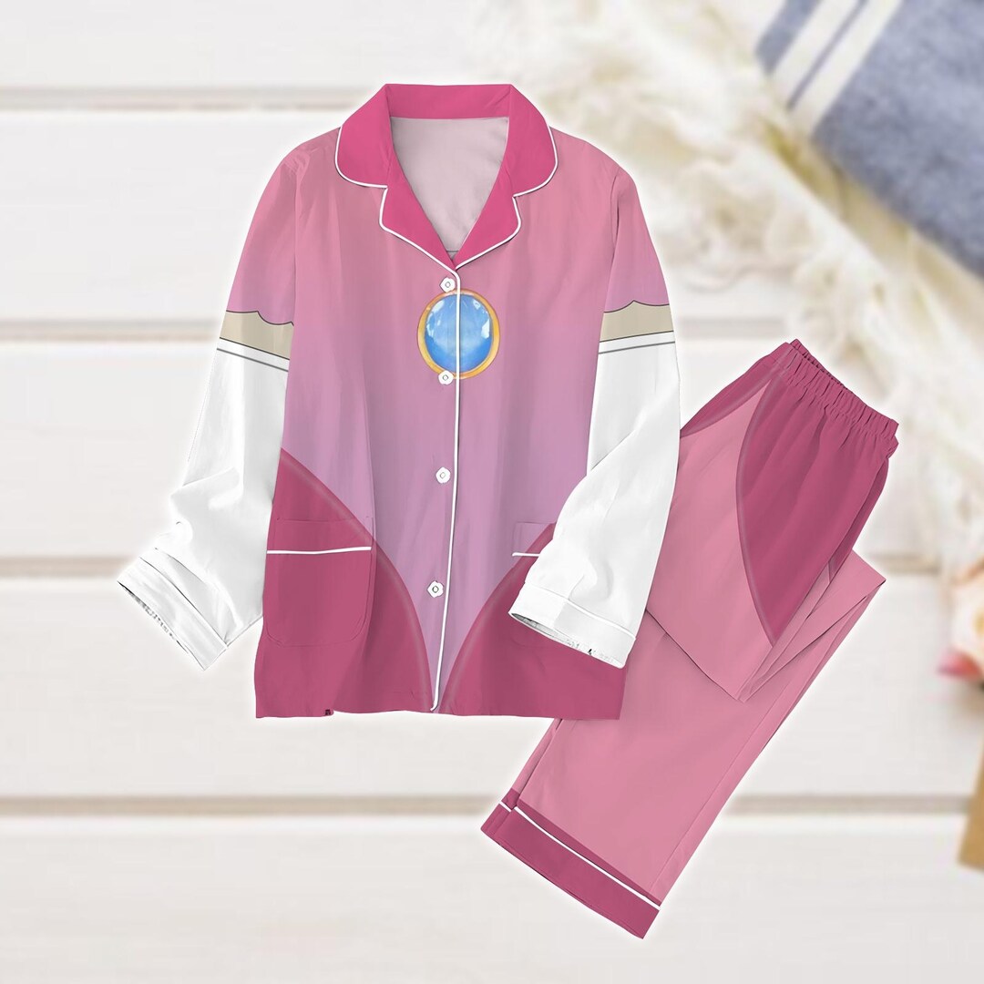 Princess Peach Cosplay 3D Shirts, Princess Peach Costume Pajamas, It's ...