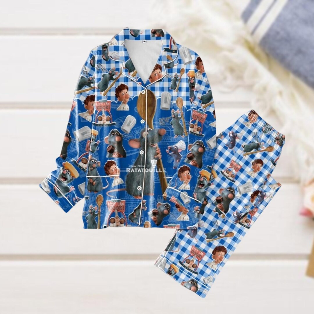 Disney Ratatouille Pajamas Set, Little Chef Remy Holiday Pajamas ...