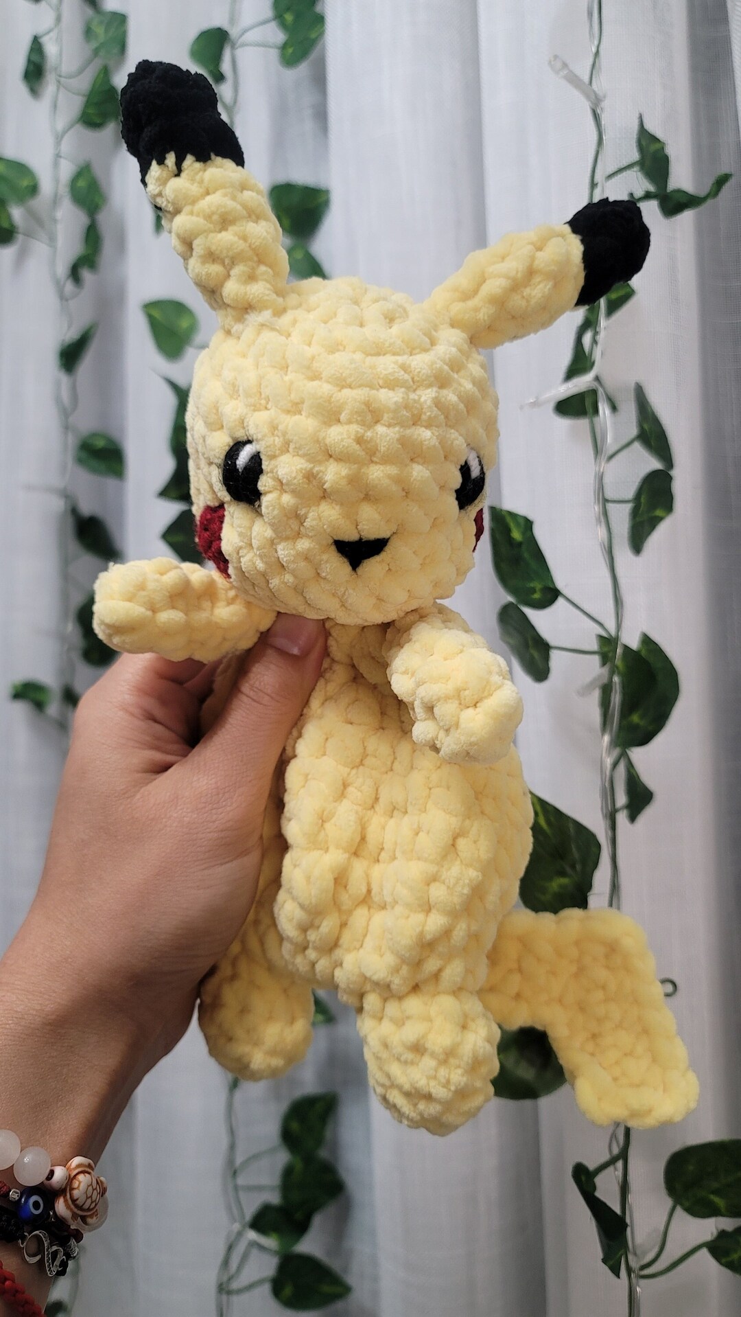 Crochet Pika Snuggler Amigurumi Plushie | Pika Electric Mouse | Comfort ...
