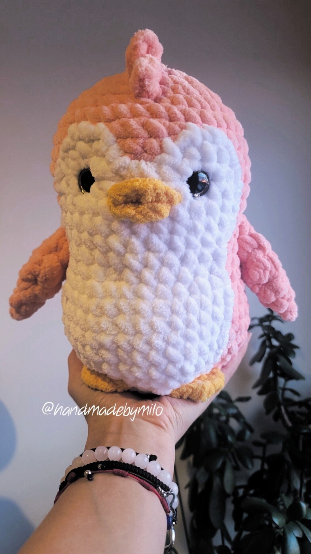 Chunky Crochet Penguin Amigurumi Plushie Stuffed Animal Plush Handmade ...