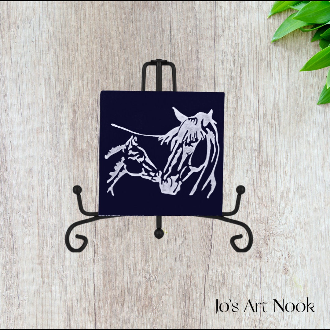 Magnet Animal Collection, Hand-etched Clear Glass, Square Magnetic ...