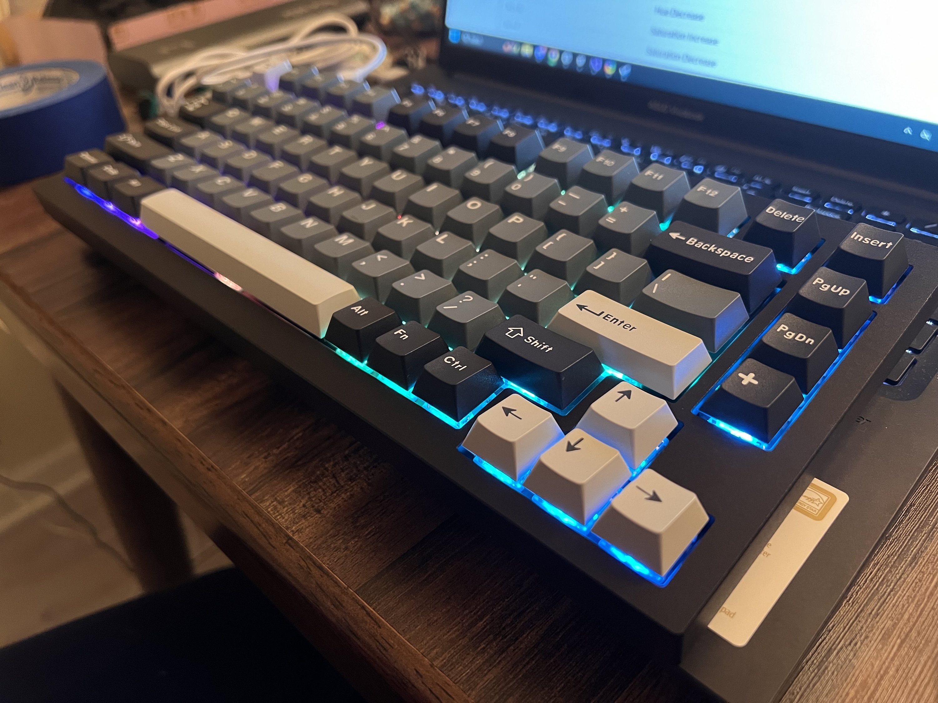 Keychron Q1 V2 Premium Mechanical Keyboard RGB Wired Hotswappable 75% ...