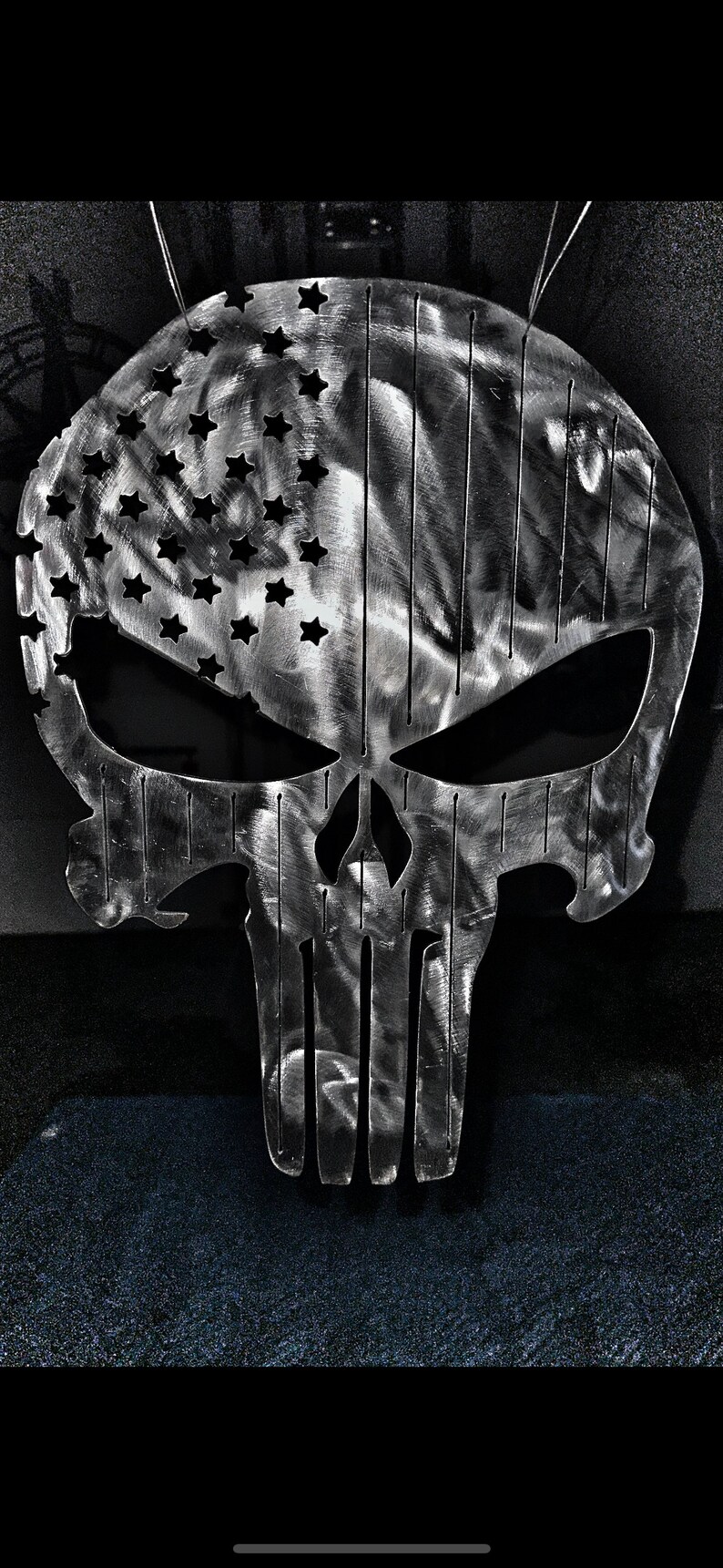 Metal Plasma CNC Punisher Sign - Etsy