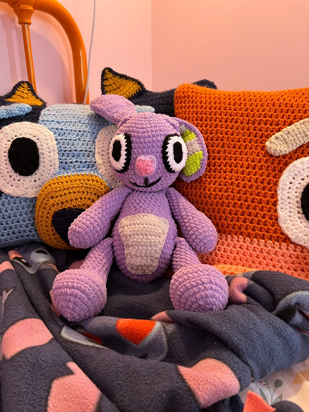 Bluey and Bingos Floppy Bunny - Etsy