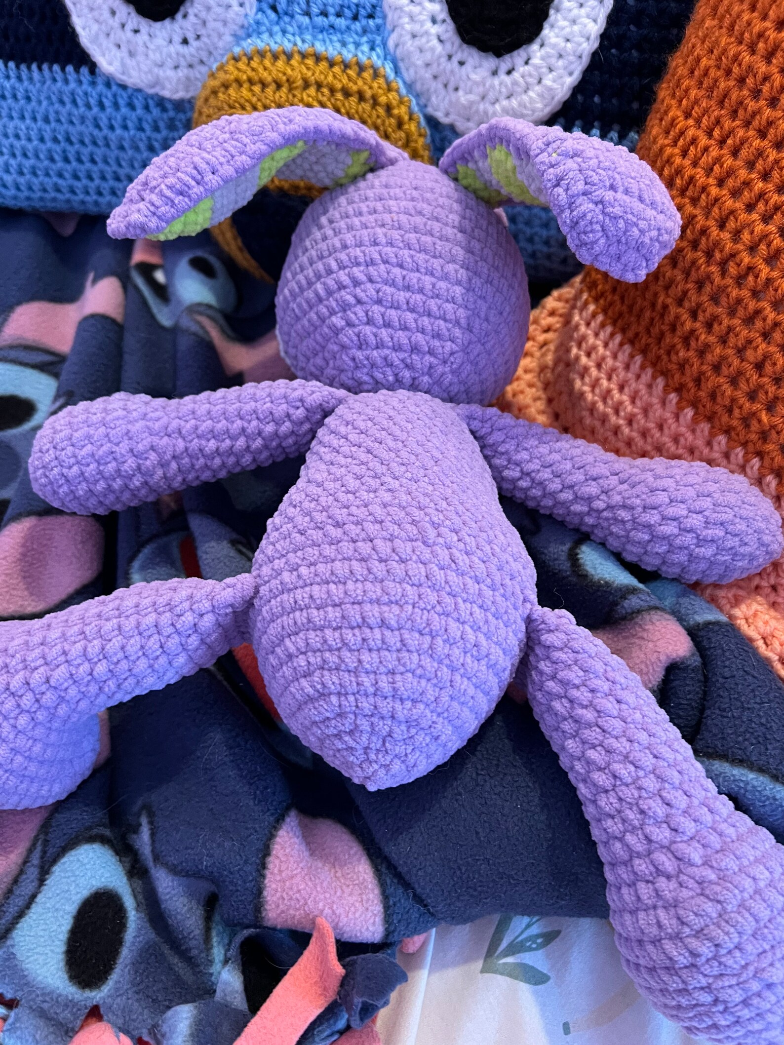 Bluey and Bingos Floppy Bunny - Etsy