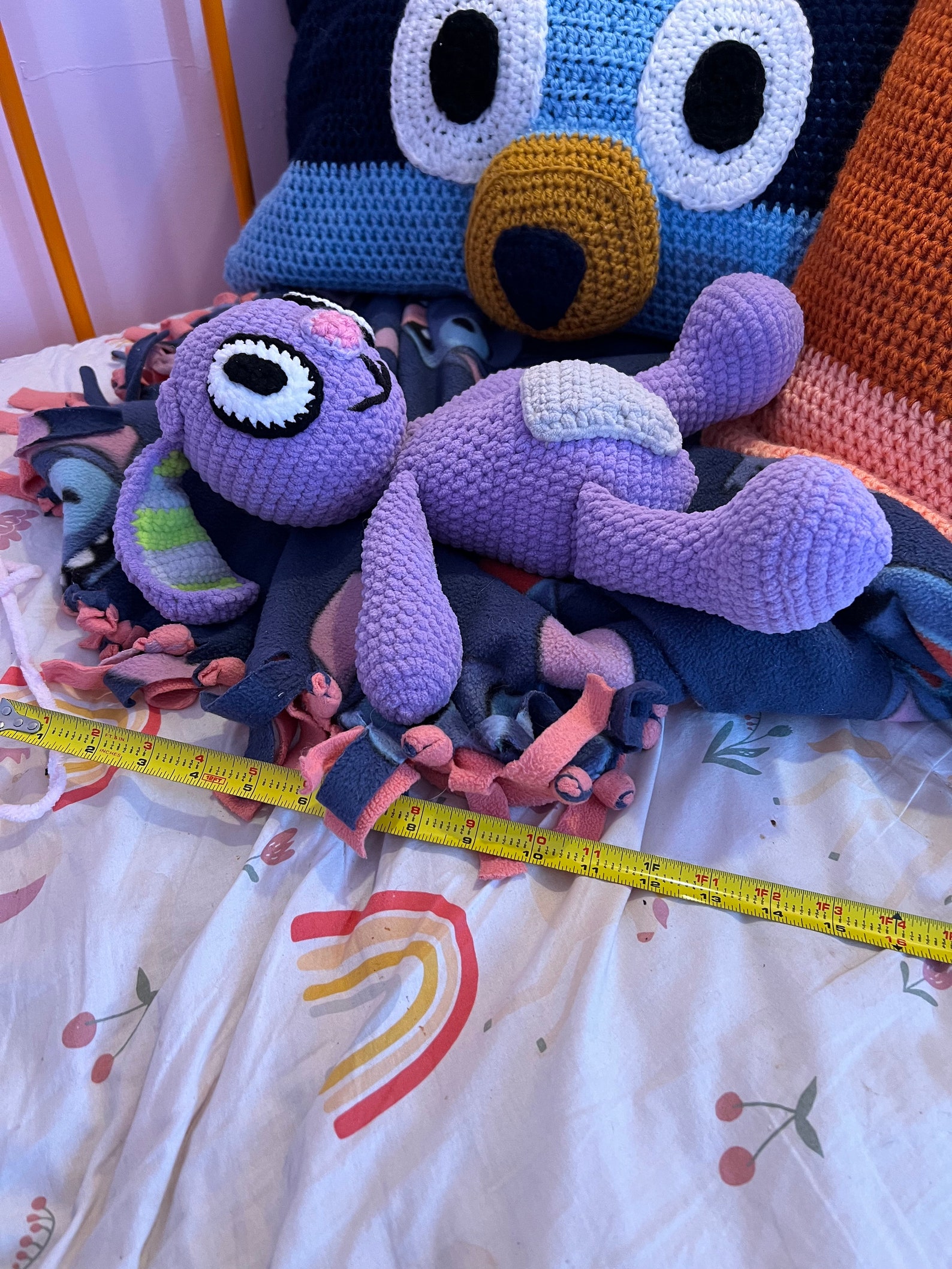 Bluey and Bingos Floppy Bunny - Etsy