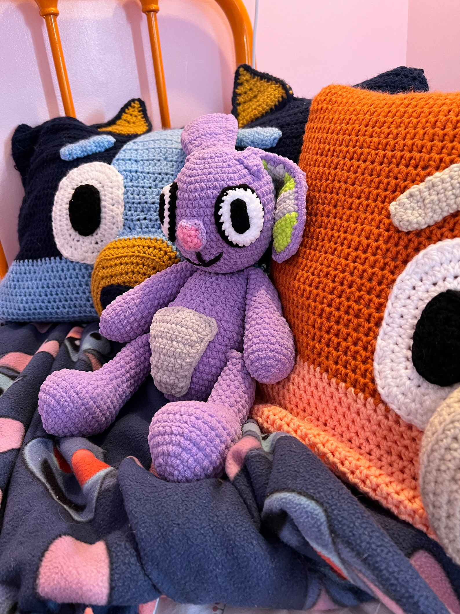 Bluey and Bingos Floppy Bunny - Etsy