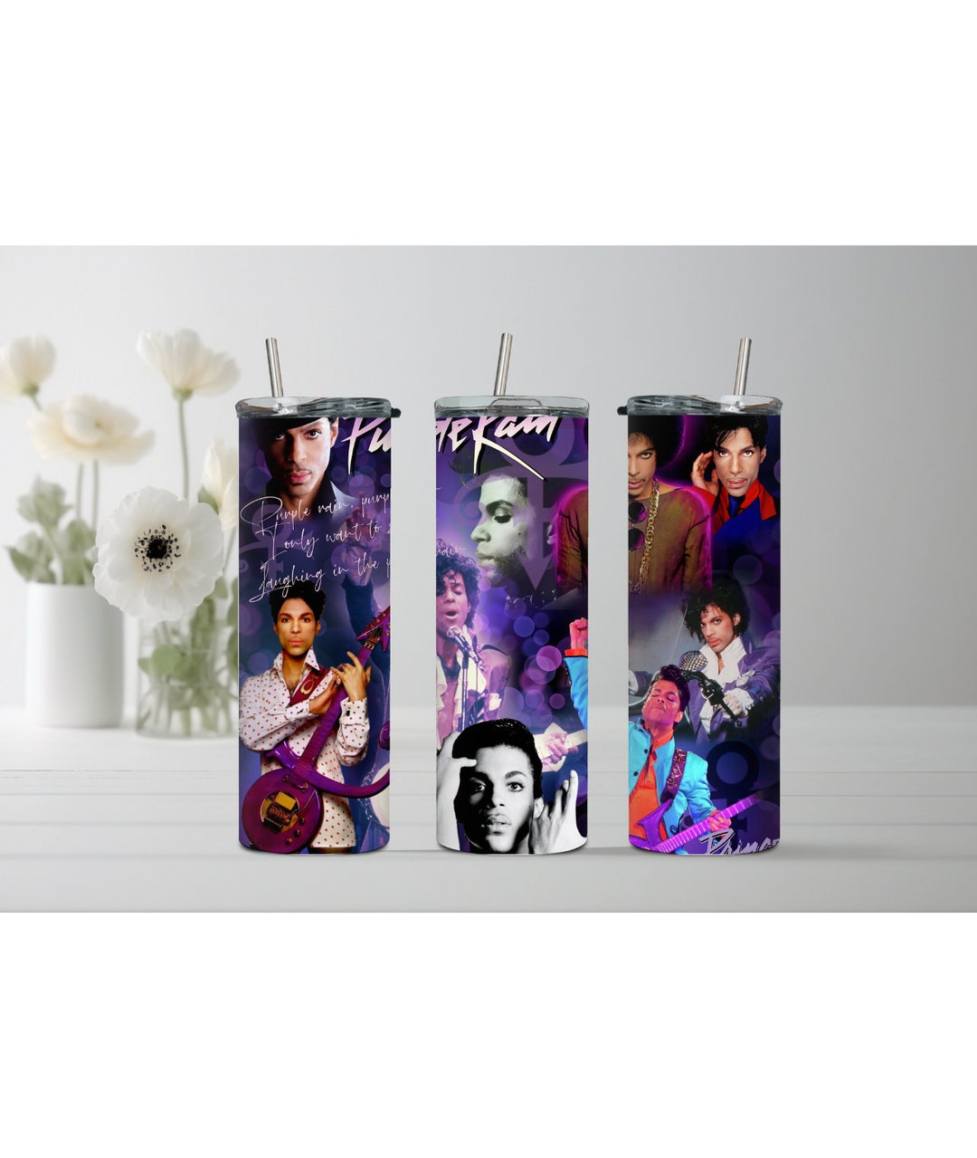 Prince Collage 20oz Tumbler - Etsy