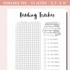 Yearly Genre Tracker Printable / Daily Reading Tracker / Book Tracker ...