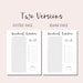 Workout Tracker Printable / Bullet Journal Fitness Tracker / Daily ...