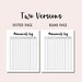 Body Measurements Log Printable/ Fitness Tracker Printable/fitness ...