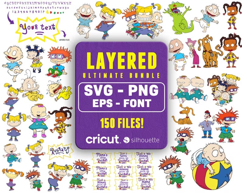 Rugrats Svg, High Quality Rugrats PNG, Rugrats Font, Rugrats Logo ...