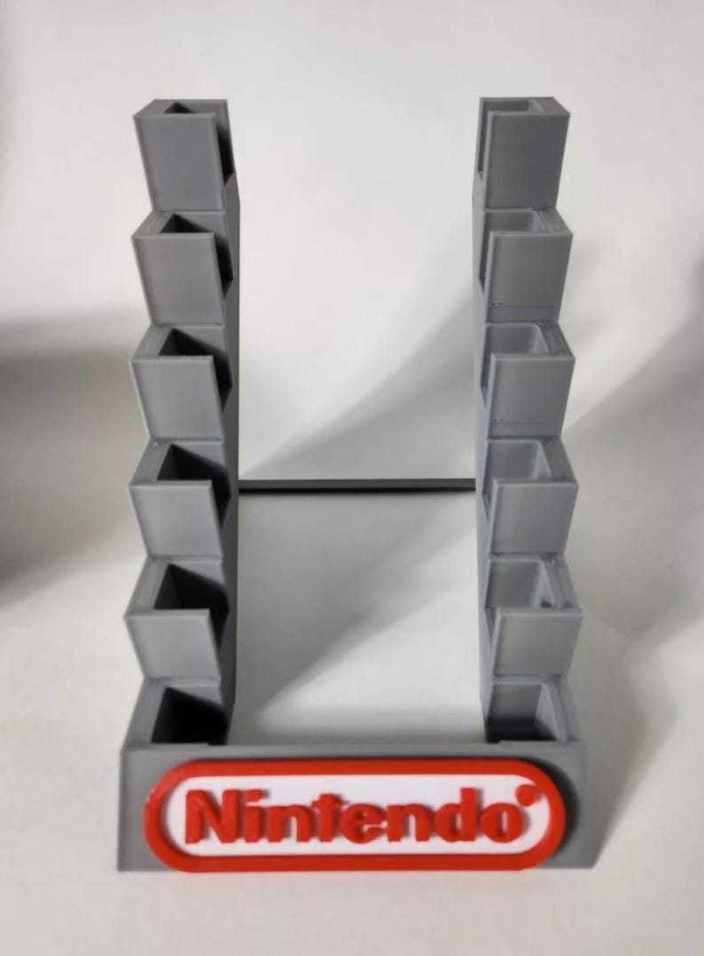 Nintendo NES Six Cartridge Display Stand, 3D Printed - Etsy