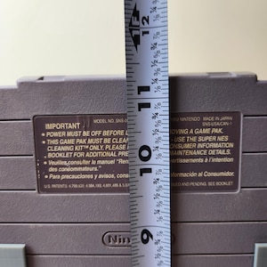 Nintendo SNES 9 Cartridge Display Stand, 3D Printed - Etsy