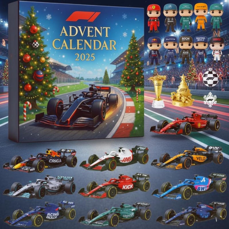 F1 Advent Calendar - Etsy Australia