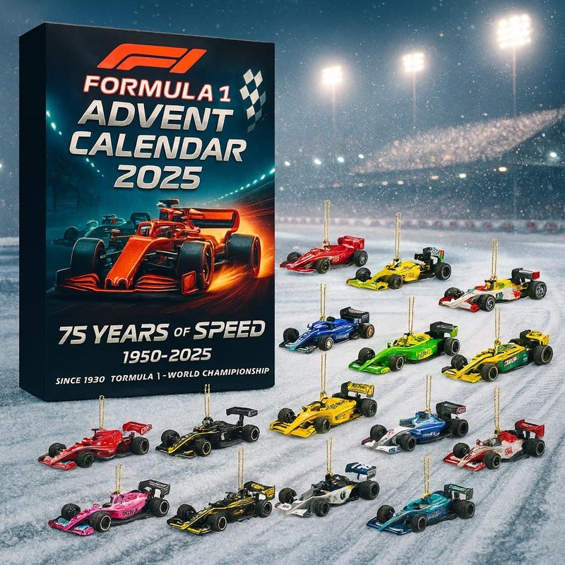 F1 Advent Calendar - Etsy Australia