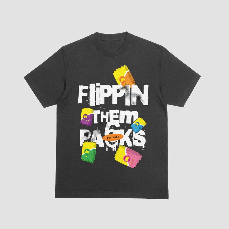 Monopoly Go Tee Shirt Flipping Them Packs - Etsy