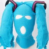 Jester Miku Set - 4 Piece Hatsune Miku Crochet Cosplay - Blue Clown ...