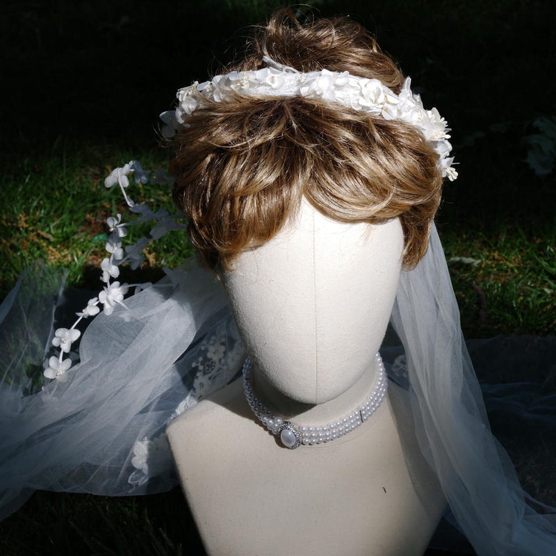 Ren Faire Bridal Veil - Etsy