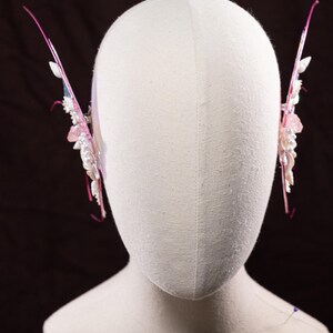 Mermaid Ears, Pink and Blue, Resin, Fish Fin Ears, Siren Ears, Merfolk ...