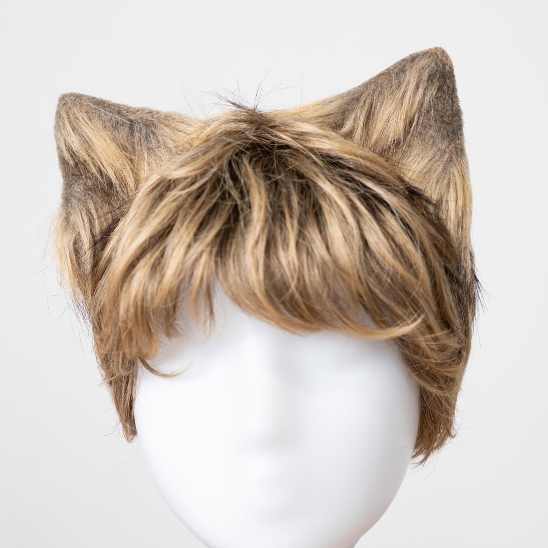 Brown Dog Ears, Jackal Ears, Brown Cat Ears, German Shepherd Ears ...