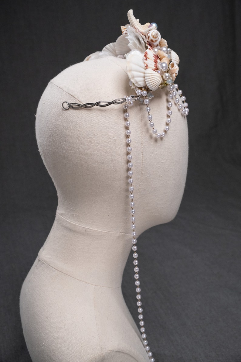 Ship After 06/05 | Mermaid Tiara, Seashell Crown, Made of Natural ...