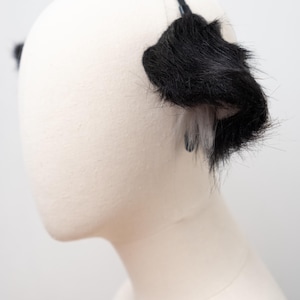 Kawaii Dog Ears, Black Dog Ears, Lop Dog Ears, Furry Dog Ears, Lifelike ...