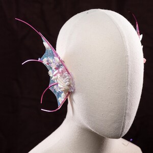 Mermaid Ears, Pink and Blue, Resin, Fish Fin Ears, Siren Ears, Merfolk ...