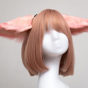 Kawaii Fox Ears, Pink Fox Ears, Fennec Fox Ears, Yae Miko Ears, Furry ...