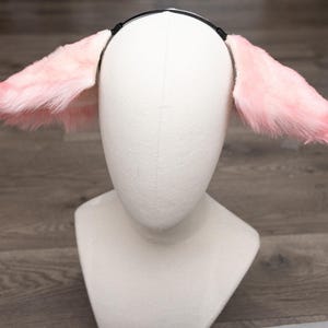 Kawaii Fox Ears, Pink Fox Ears, Fennec Fox Ears, Yae Miko Ears, Furry ...