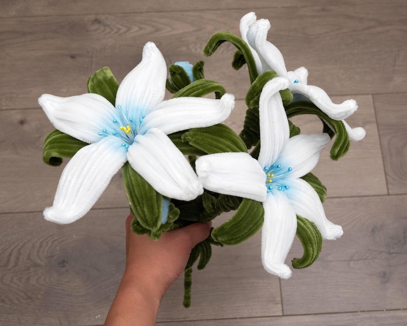 Zelda Silent Princess Artificial Flower Bouquet, Cosplay Supply, Made ...