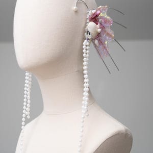 Mermaid Ears, Pink, Resin, Fish Fin Ears, Siren Ears, Merfolk Ears ...