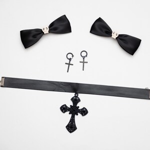 Misa Amane Cosplay Jewelry Set, Cosplay Accessories, Earrings, Hair ...
