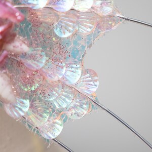 Mermaid Ears, Pink, Resin, Fish Fin Ears, Siren Ears, Merfolk Ears ...